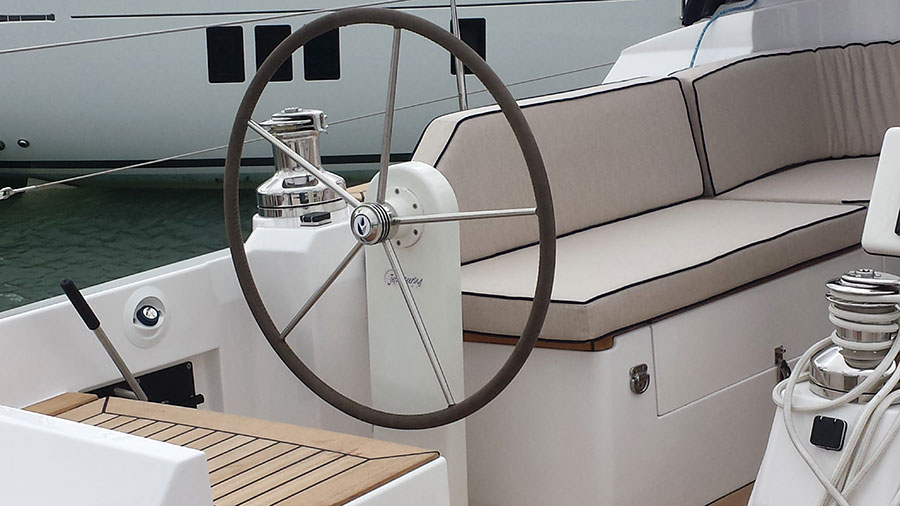 Jefa Rudder & Steering on Contest 42CS.......