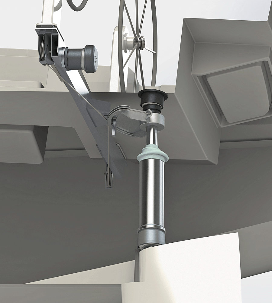 Jefa Rudder & Steering on Contest 42CS.......