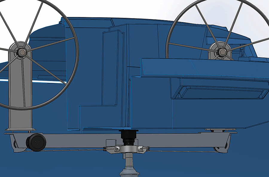 Jefa Rudder & Steering on Contest 42CS.......