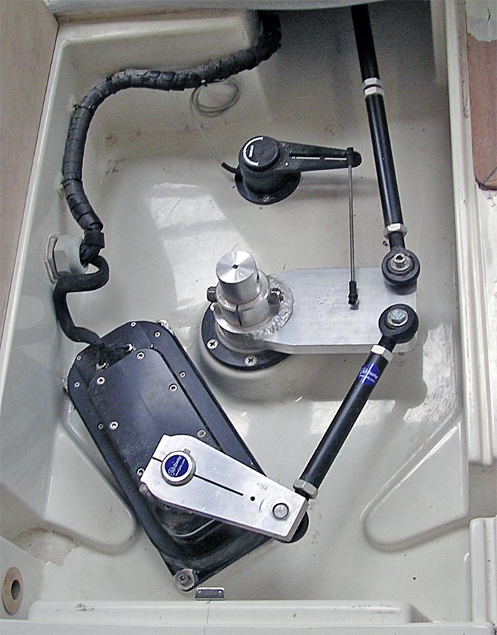 custom steerign for Hanse 370 - 400