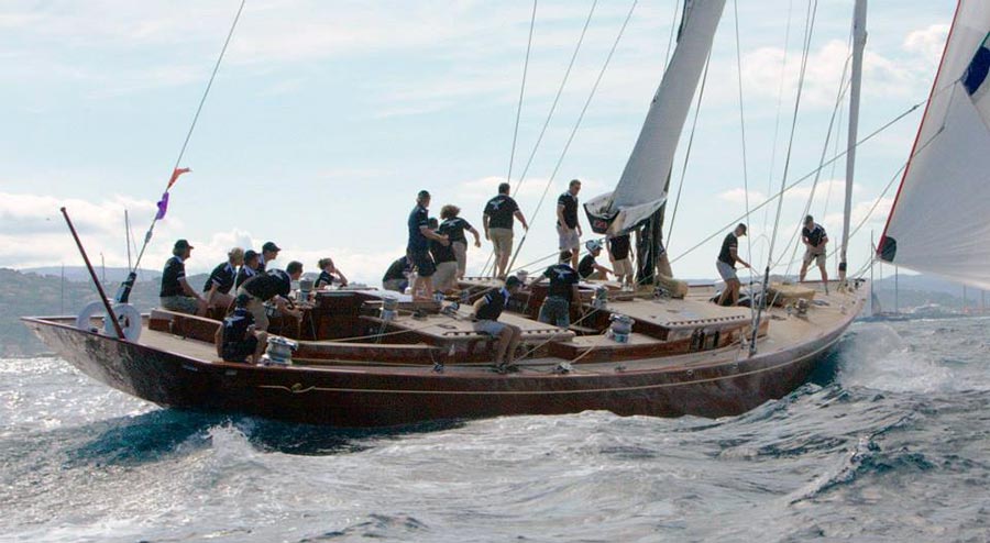 Jefa rudder & steering on the Tempus 90
