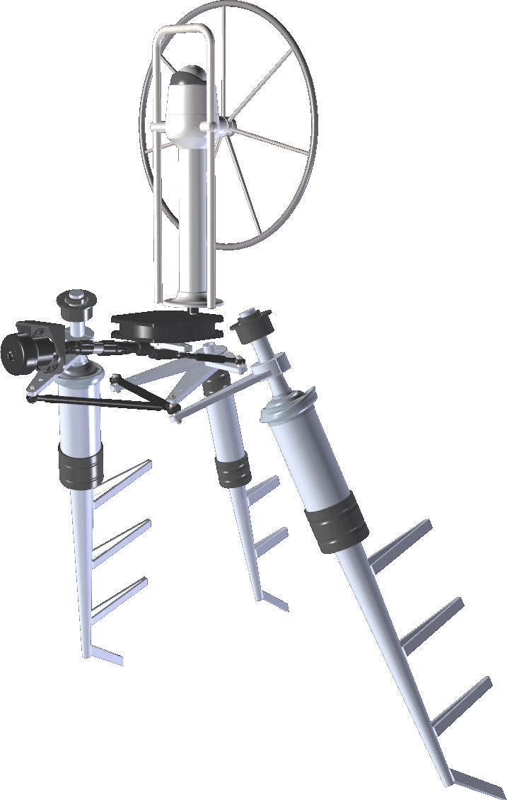 Examples of wheel steered boats