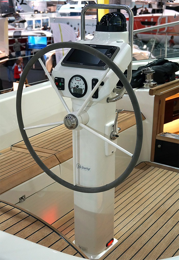 Jefa WP150 cable steering pedestals