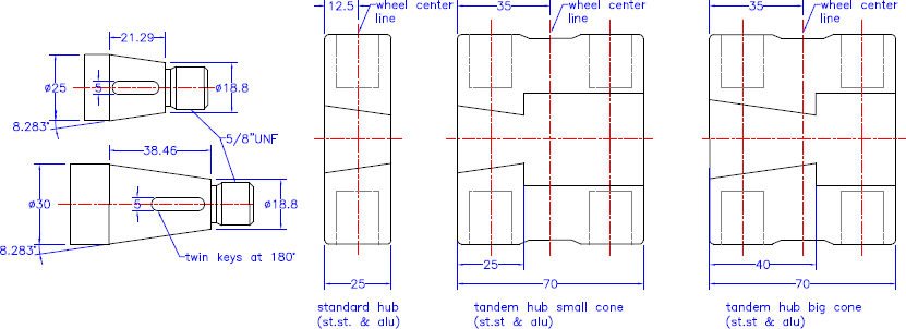 Jefa Stainless Steel Steering Wheels