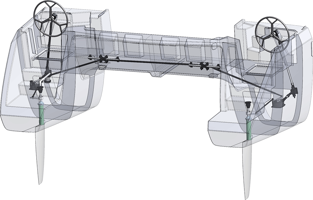 Jefa traveller steering